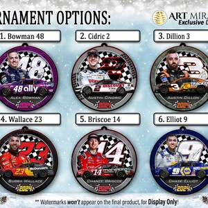 HAILIE DEEGAN 15 Ornament Racing Car Driver Decor Unique Holiday Gift ...