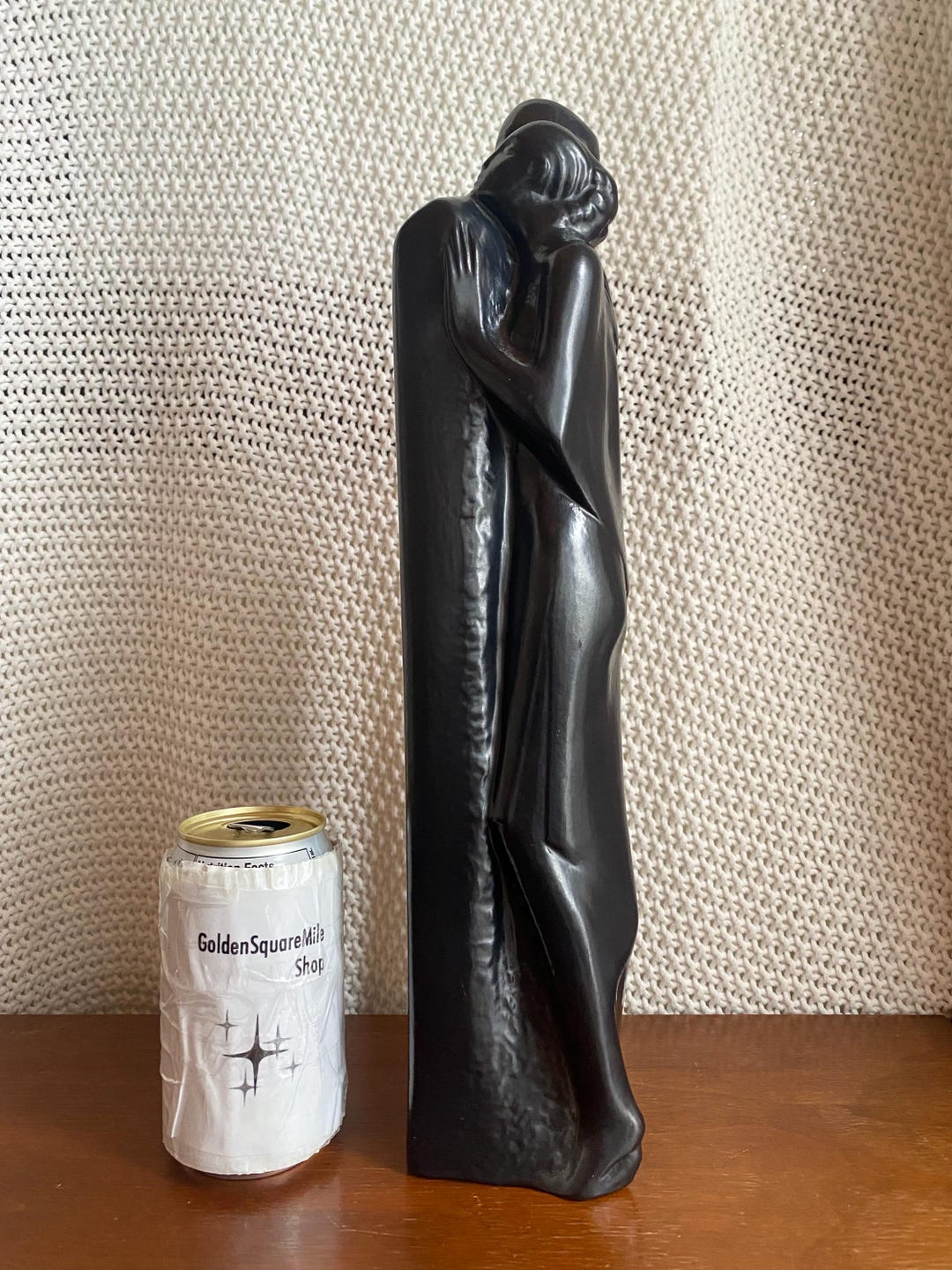 Vintage Art Deco Revival Style Tall Elongated Figurine of a Couple ...