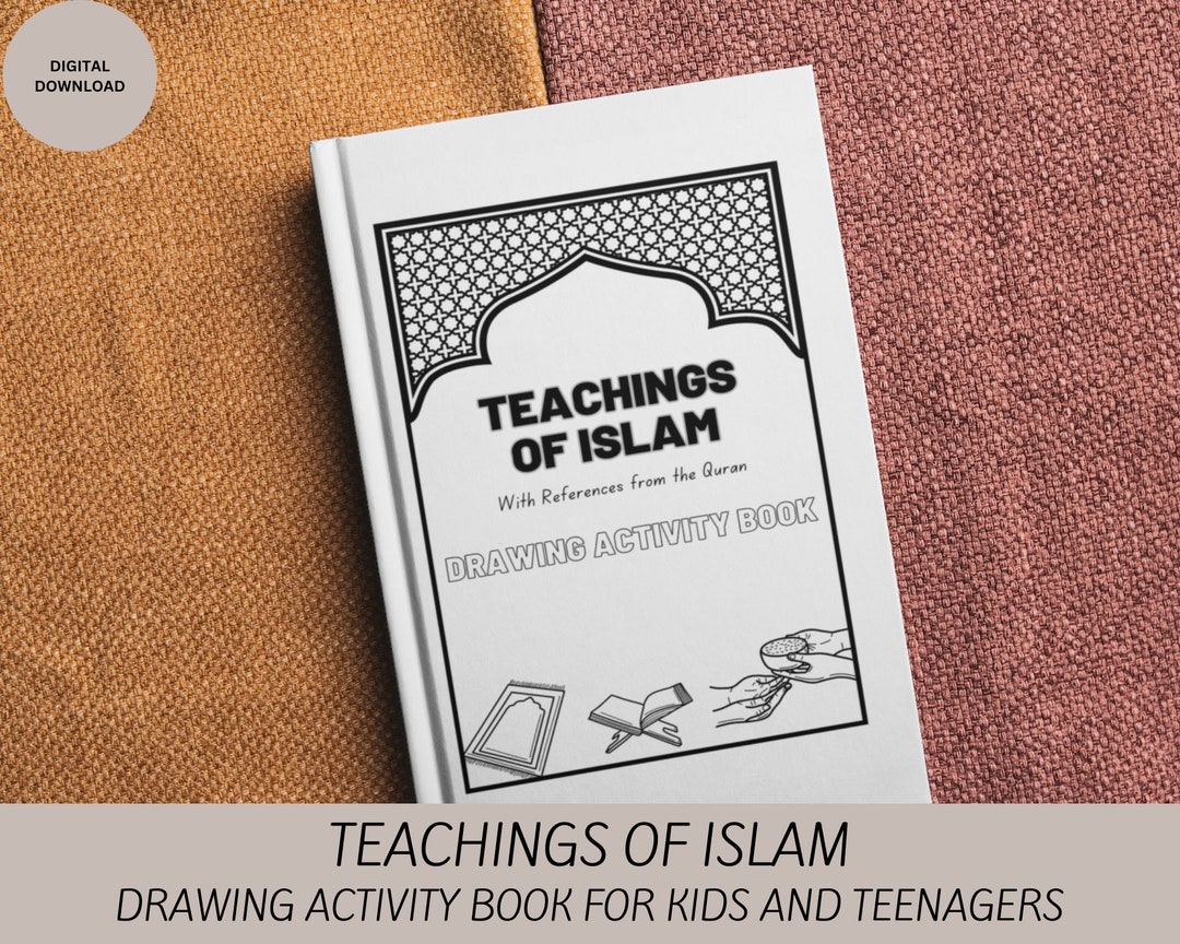 Teachings of Islam With References From the Quran Muslim Drawing ...