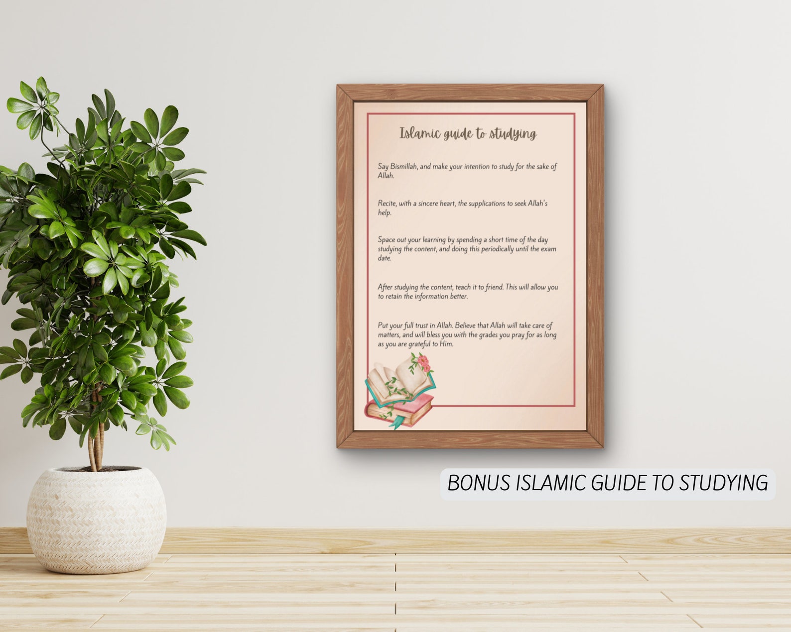 Set of 5 Islamic Supplications for Studying - Students Dua for Exams ...