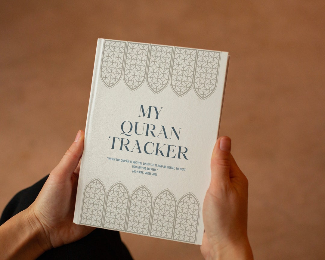 Quran Reading Tracker Checklist Motivational Simple Design - Etsy