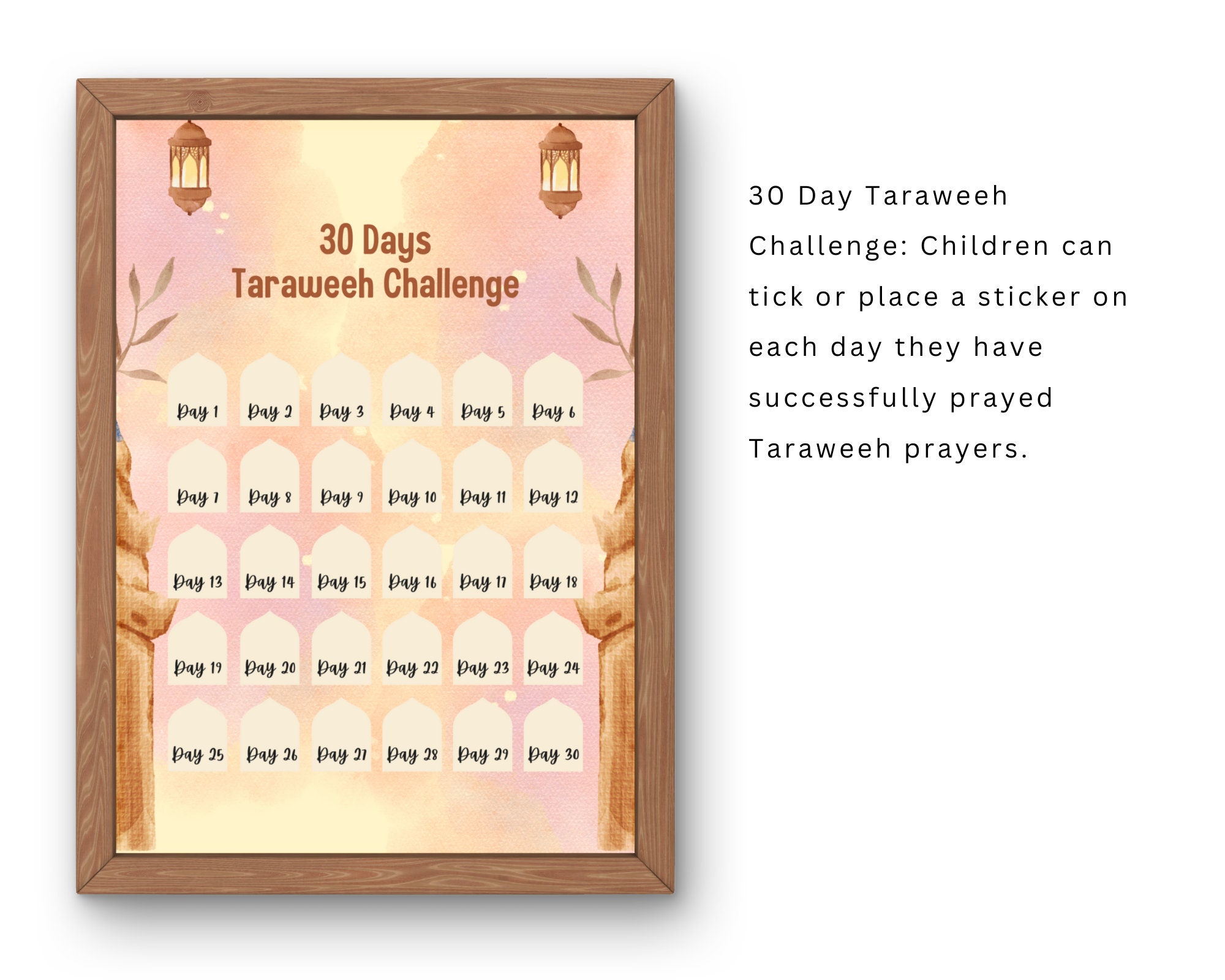 Family Fun Ramadan Posters Bundle Set of 5 Ramadan Advent Calendar ...