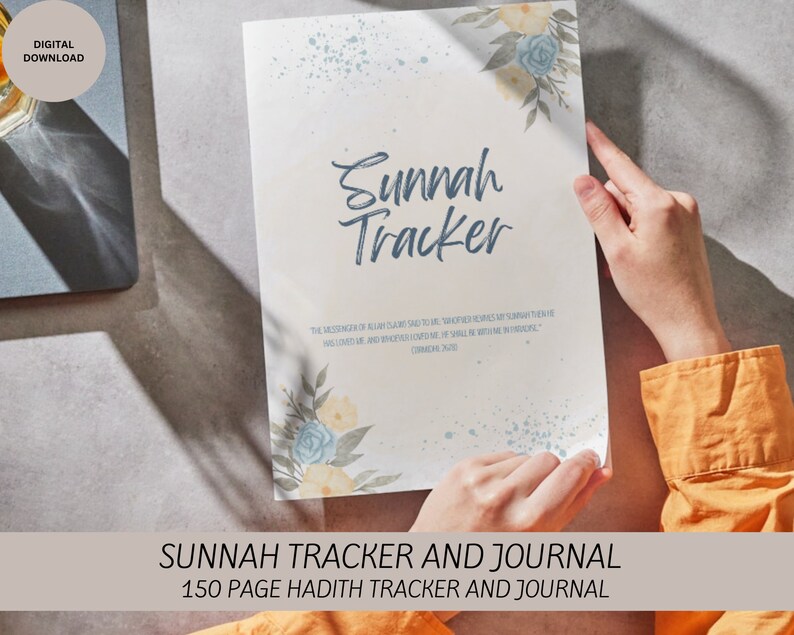 Sunnah Tracker - Hadith Journal - Learning the Sunnah - Reflection ...