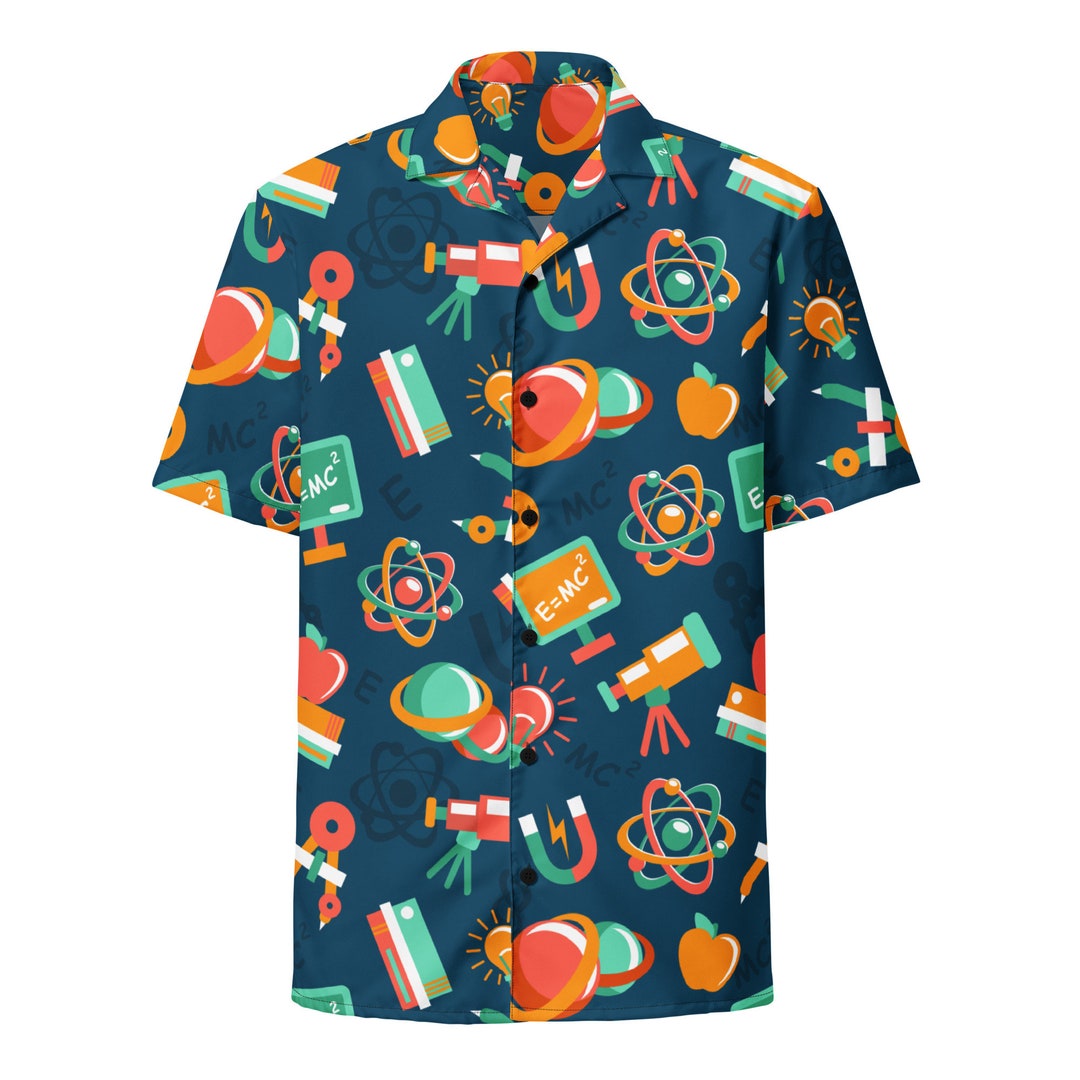 Science Button Down Shirt, Teacher Mens Womens Shirt, Physics Lover ...