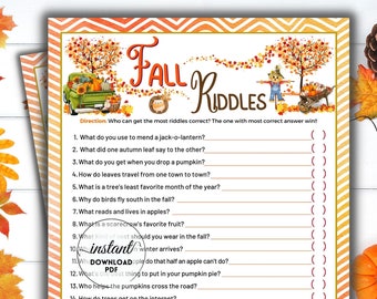 Riddle Game Camping Activities for Kids & Adults Fun Camping - Etsy