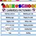 What's in Your Backpack, Printable Back to School Game, School ...