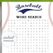 Baseball Word Search Game, Baseball Printable Game, Game Pdf, Games ...