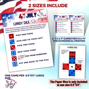 Fourth of July Game Bundle, Printable Fourth of July Games, Activities ...