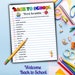 Back to School Word Scramble, Printable Back to School Game, First Day ...