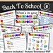 Back to School 8 Game BUNDLE, First Day of School Activities, Games for ...