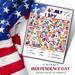 Fourth of July I Spy Game, Independence Day Activity, 4th of July ...