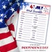 Fourth of July Word Scramble, Printable Fourth of July Game ...