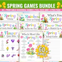INSTANT DOWNLOAD Spring Word Search Printable - Spring Game Printable ...