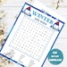 Winter Word Search Game Fun Printable Winter Games Wintertime ...