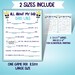 About My Dad: Father's Day Mad Libs Activity Printable for Kids, Dad ...