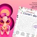 International Women's Day Word Search Game (PDF Printable) - Etsy