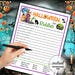 Riddle Game, Halloween Activities for Kids & Adults, Fun Halloween Game ...