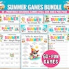 Summer Game Bundle | 35 Summer Party Games | Printable Summer Games ...