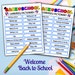Back to School Charades/ Pictionary Game, Printable Back to School Game ...