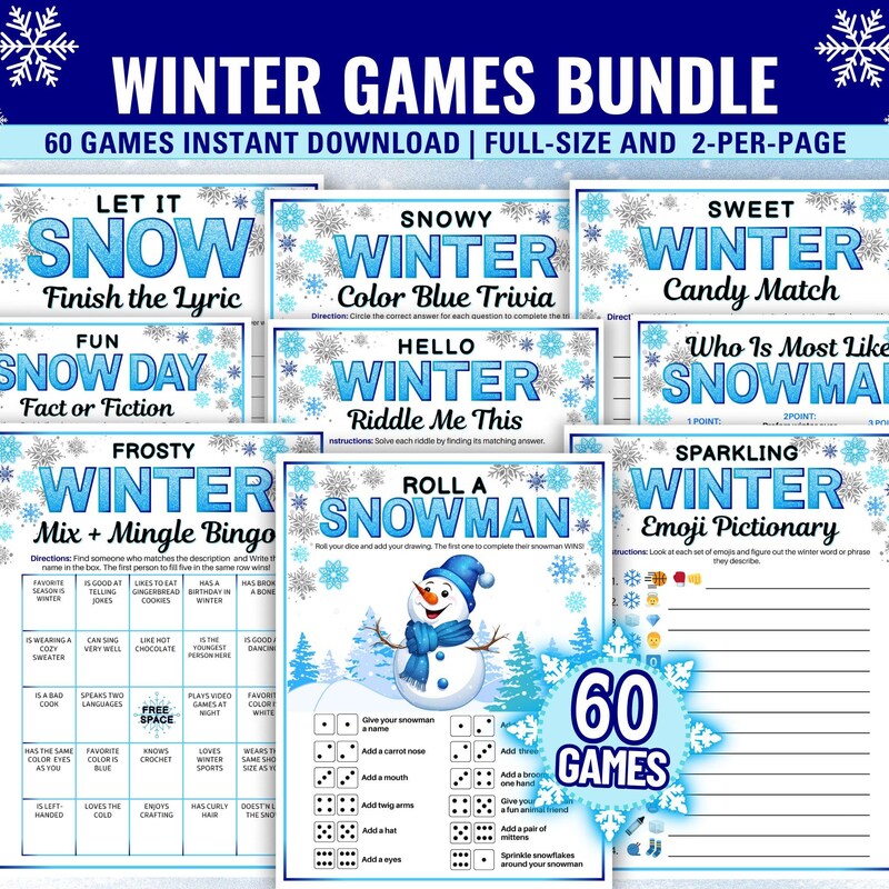 Christmas Games - Etsy