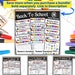 What's in Your Backpack, Printable Back to School Game, School ...