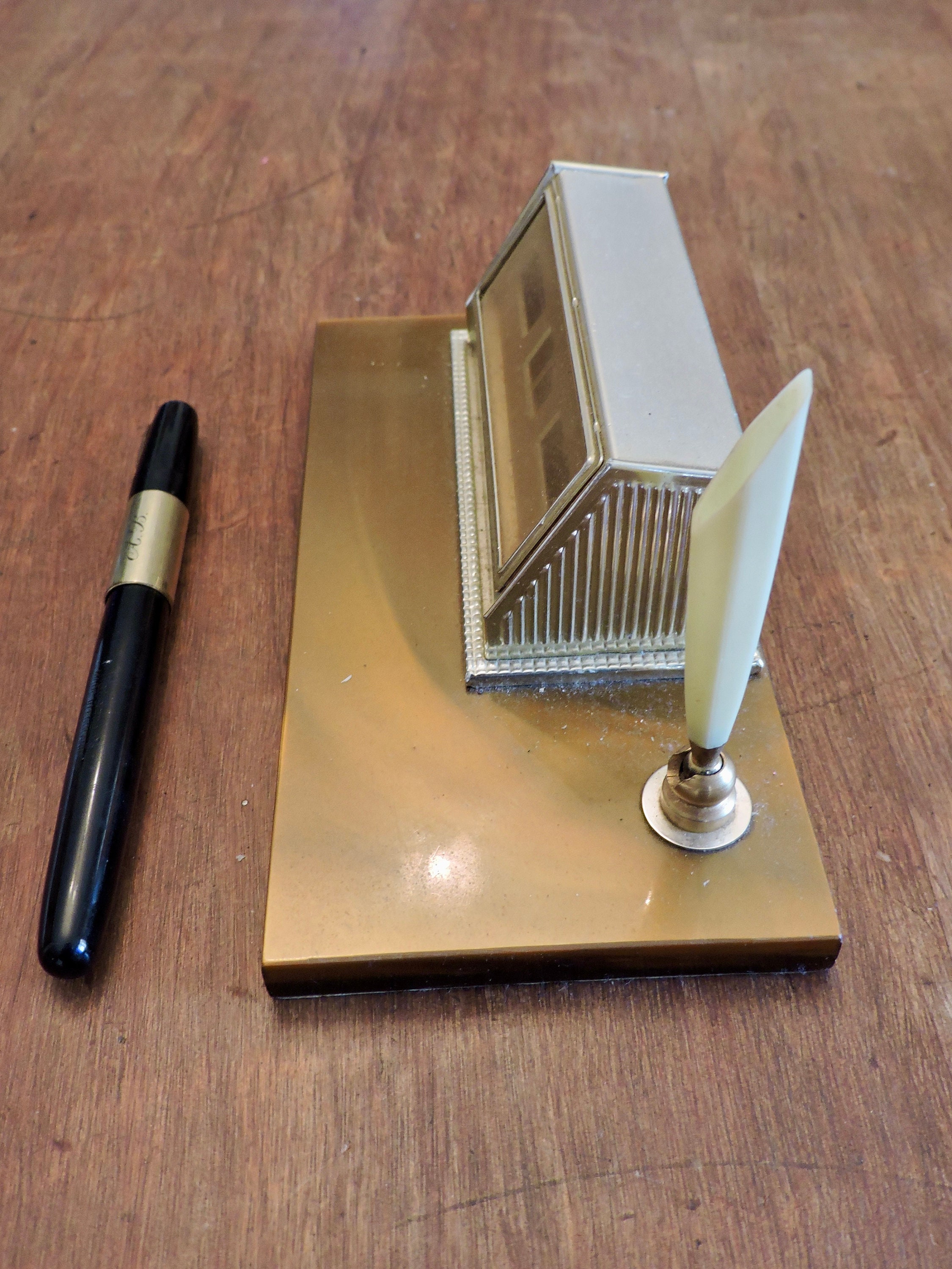 Flip Calendar French Perpetual Desk Calendar Days and Months 1950s ...