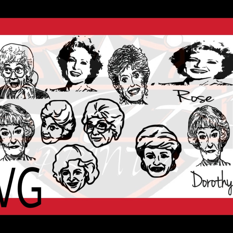 Golden Girls Svg - Etsy