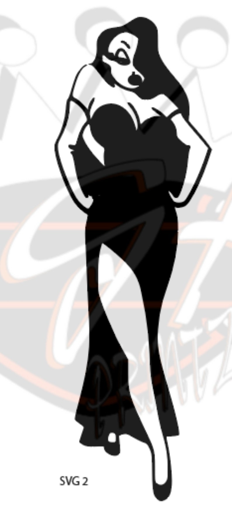 JESSICA RABBIT Svg, Png, Eps, Dxf - Etsy Ireland