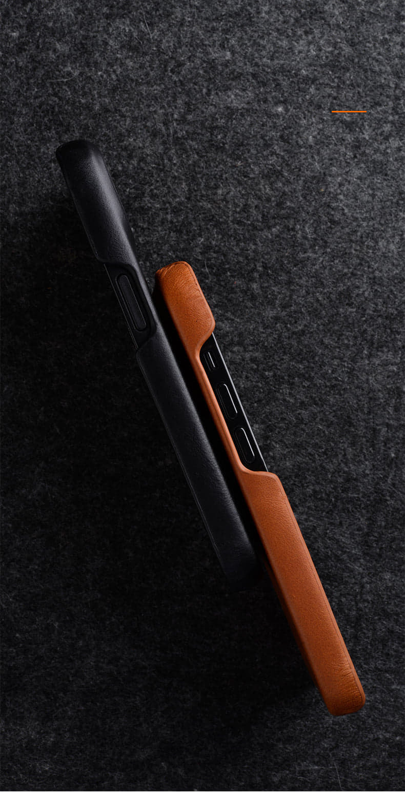 Luxury Hand Crafted Premium Cowhide Leather Phone Case for - Etsy