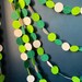 Spotty Christmas Garland, Festive Felt Garland, Confetti String ...