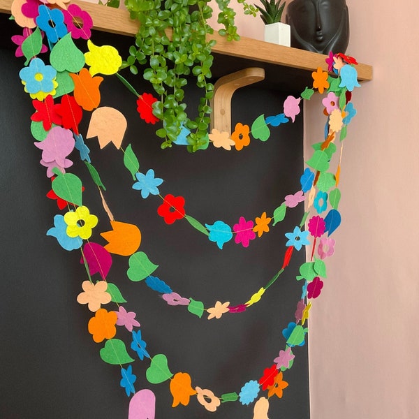 Spring Garland - Etsy UK