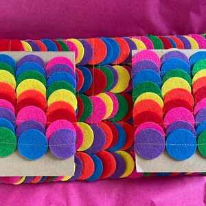Spotty Rainbow Garland Colourful Felt Garland Confetti - Etsy UK