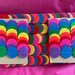 Spotty Rainbow Garland Colourful Felt Garland Confetti - Etsy UK