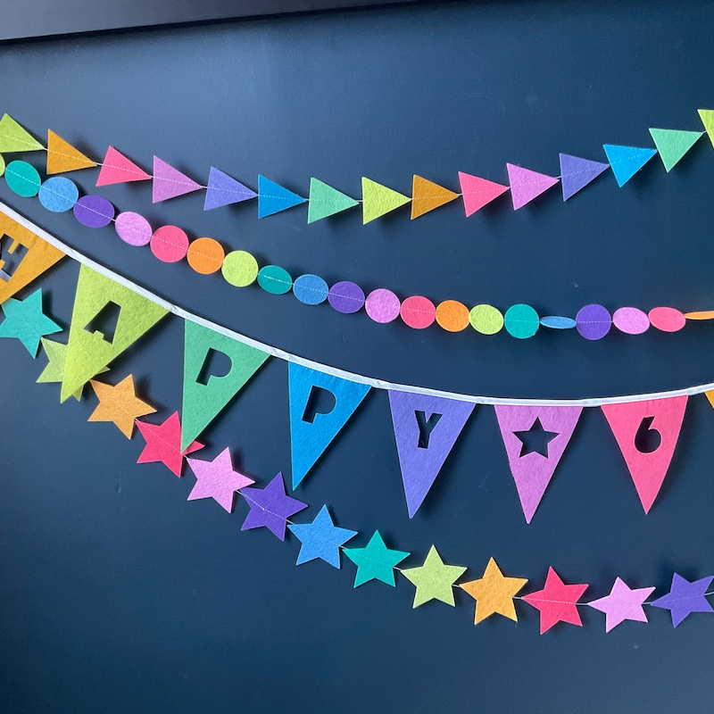 Birthday Bunting - Etsy