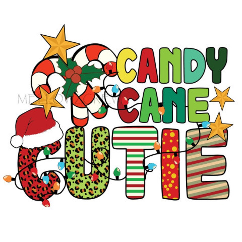 Candy Cane Cutie, Christmas Kids PNG Sublimation, Cute Girls Christmas ...