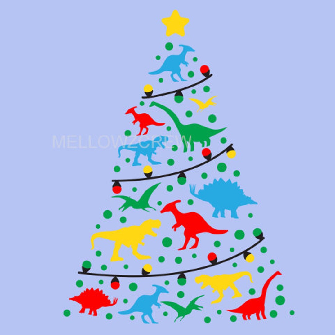 Tree Rex Png, Christmas Dinosaur Png, Dino Png, Christmas Tree Png ...