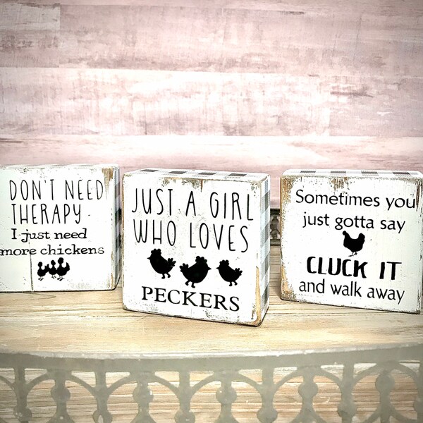 Rustic Chicken Art - Etsy