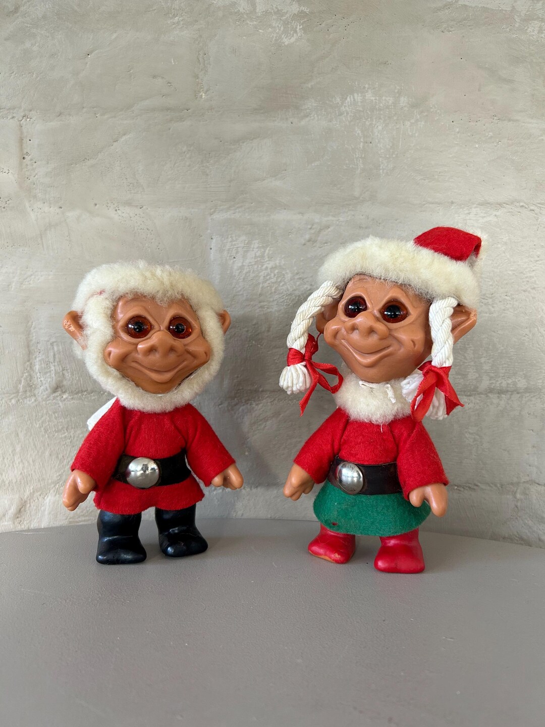 Vintage Christmas Troll , Thomas Dam Troll Collectible Figure Denmark ...