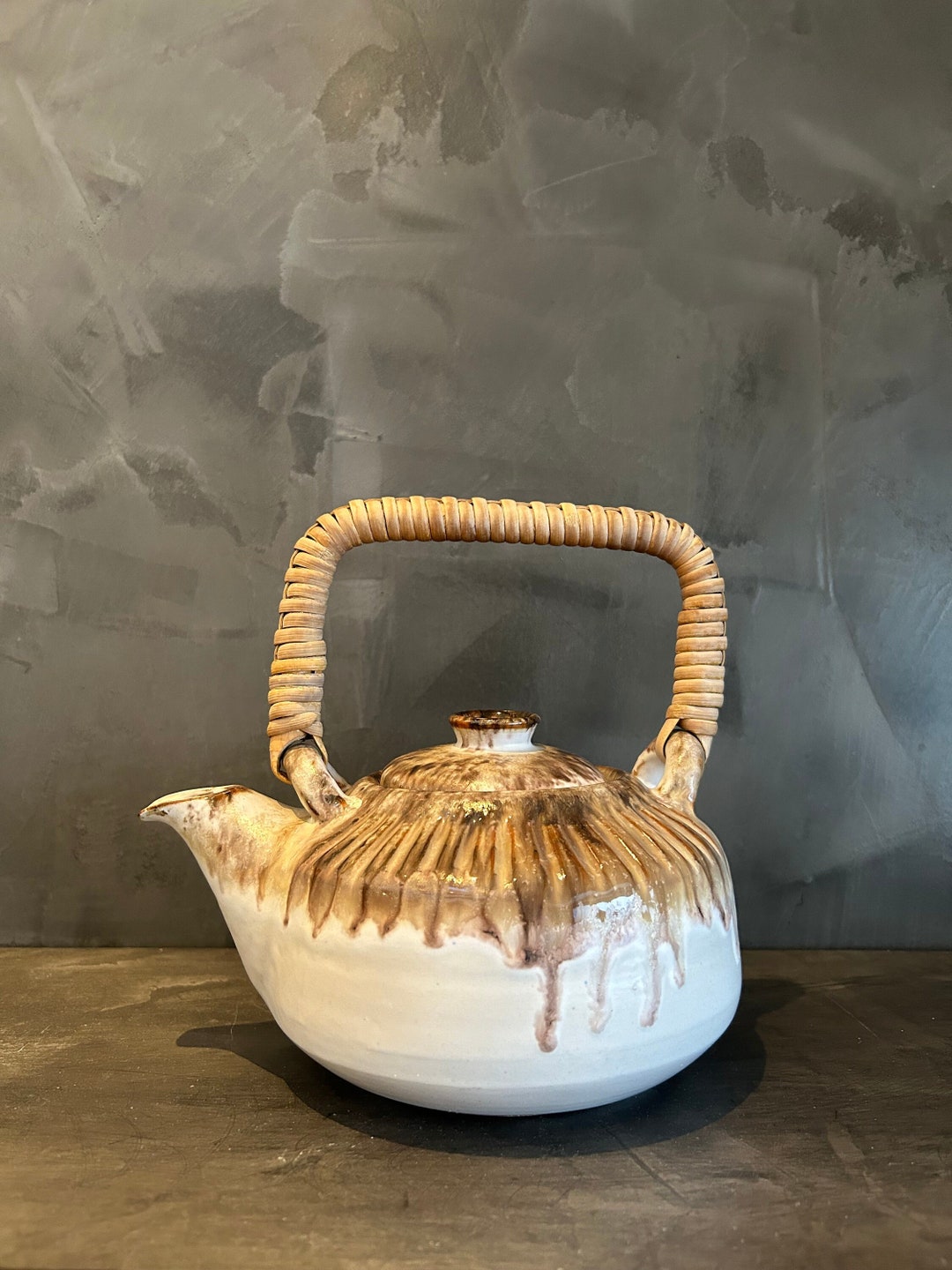 Scandinavian Danish Modern Stoneware Vintage Teapot by Henri Keramik ...