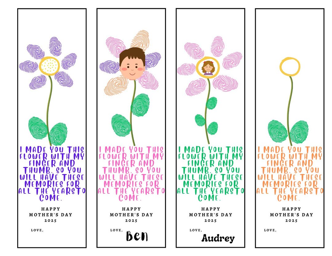 Mother's Day Gift, Mother's Day Printable Bookmark 2025 - Etsy