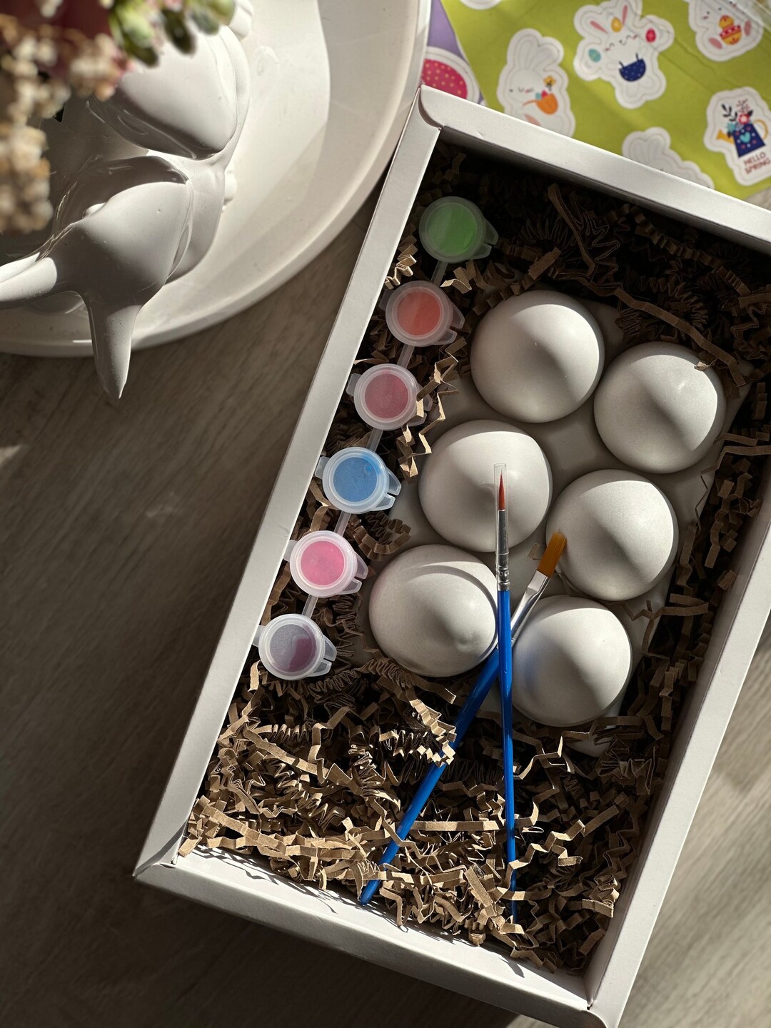 Easter DIY Kit, Creative Craft Set for Kids, Handmade Spring Decoration ...