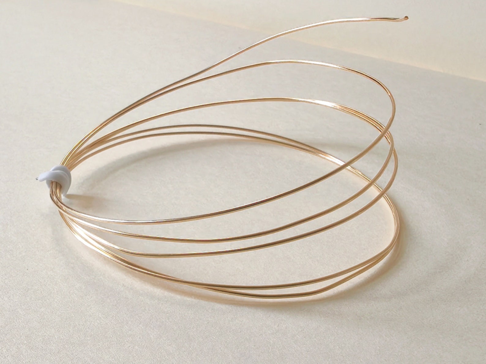 1 Foot 14K Gold Filled Round Wires, 16/18/20/22/24/26ga Soft and Half ...