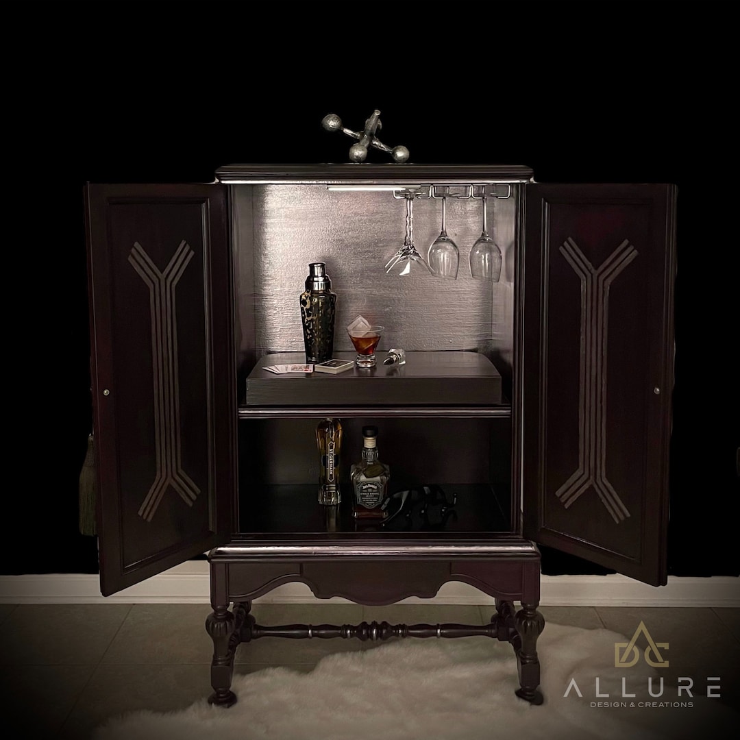 SOLD*** Jacobean Style, Drinks Cabinet, Bar Cabinet, Armoire - Etsy