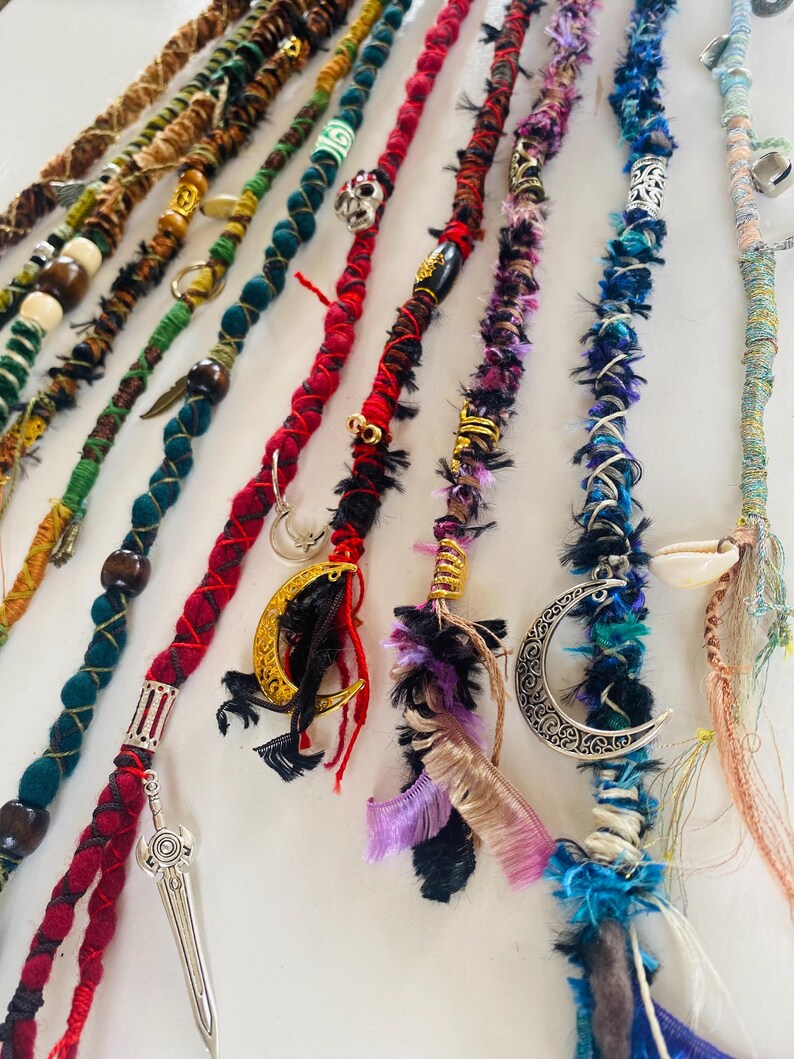 Clip-in Hairwraps (dreadlock Extensions) - Etsy