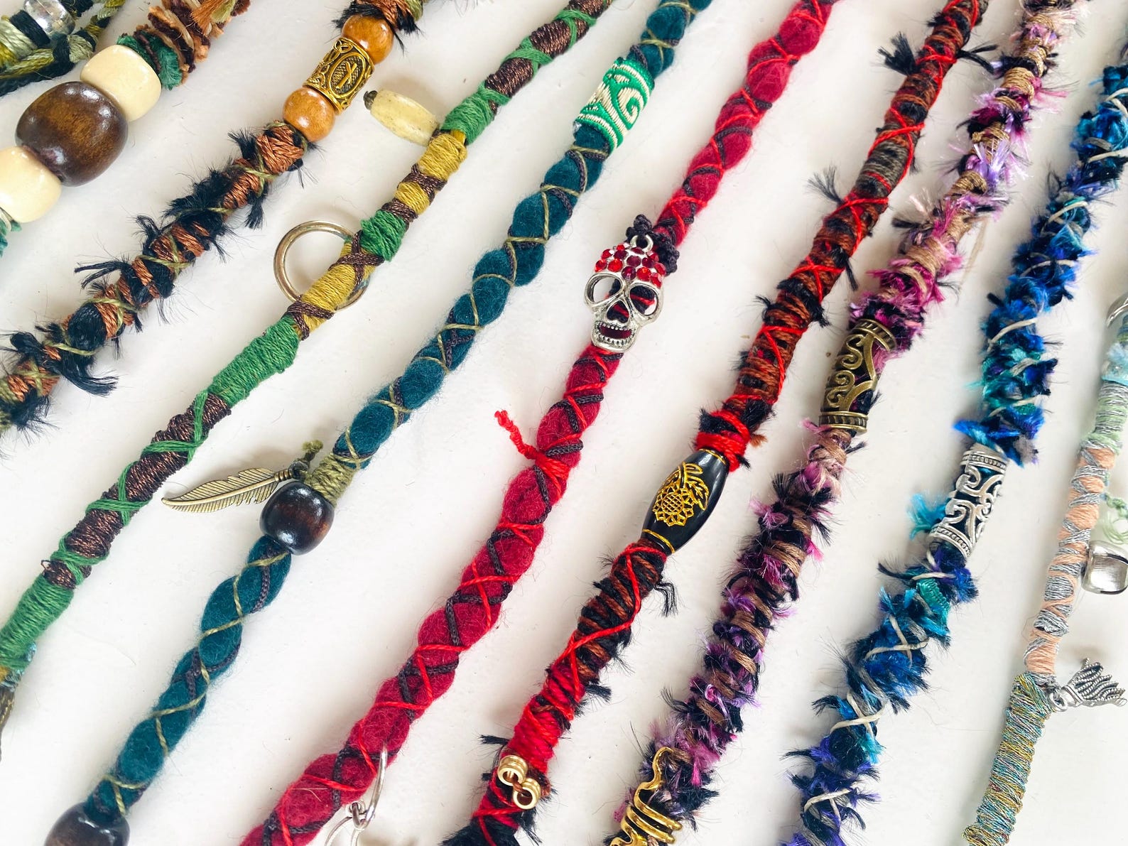 Clip-in Hairwraps (dreadlock Extensions) - Etsy