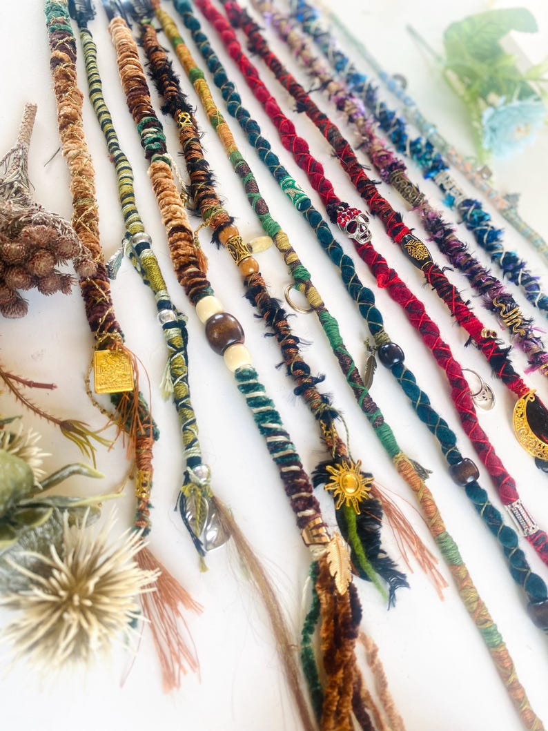 Clip-in Hairwraps (dreadlock Extensions) - Etsy