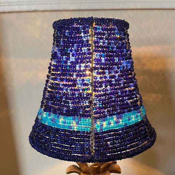 Beaded Lampshade - Etsy