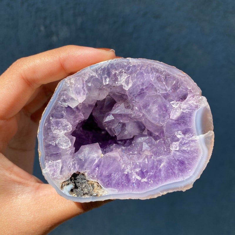Amethyst Geode - Etsy