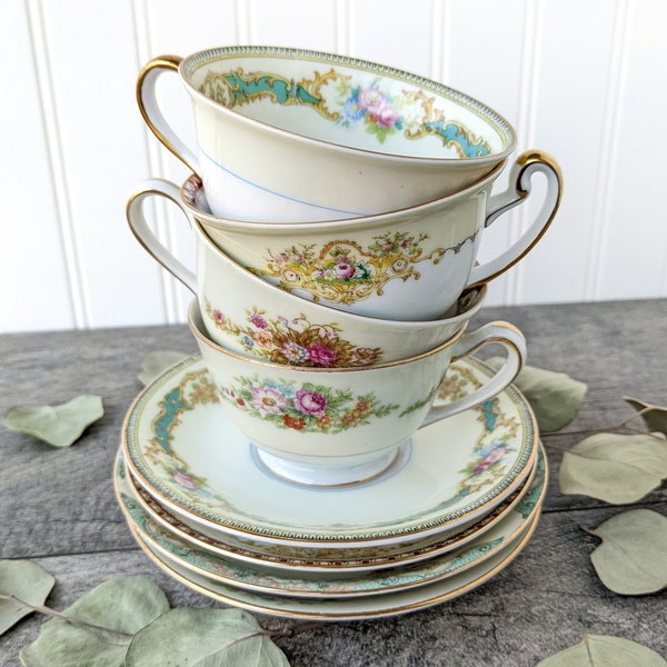 Matching Tea Cups - Etsy
