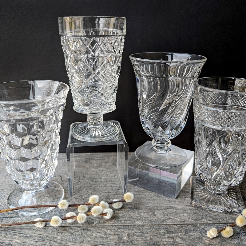 Vintage Goblets - Etsy